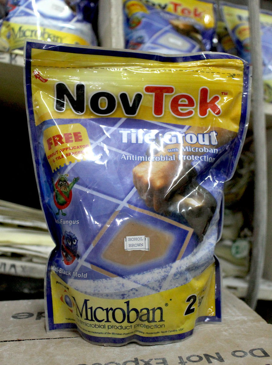 2 KG NOVTEK TILE GROUT 109 BOHOL BROWN – Novtek