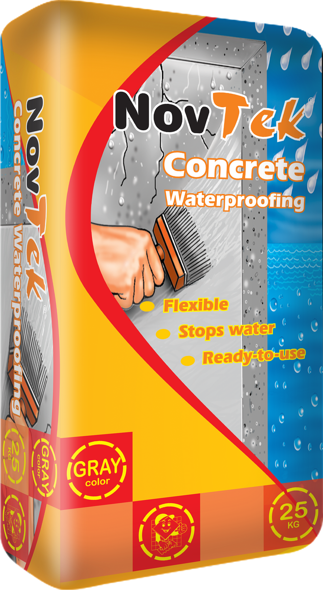 25 KG NOVTEK CONCRETE WATERPROOFING – Novtek