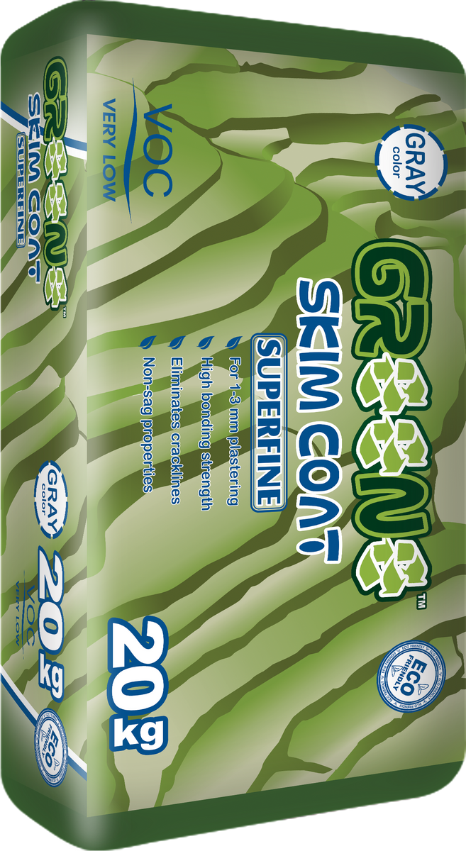 20 KG GREENE SKIMCOAT SUPERFINE WHITE – Novtek