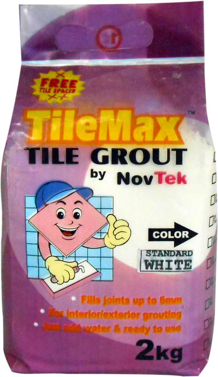 2 KG TILEMAX TILE GROUT 212 CREAM – Novtek