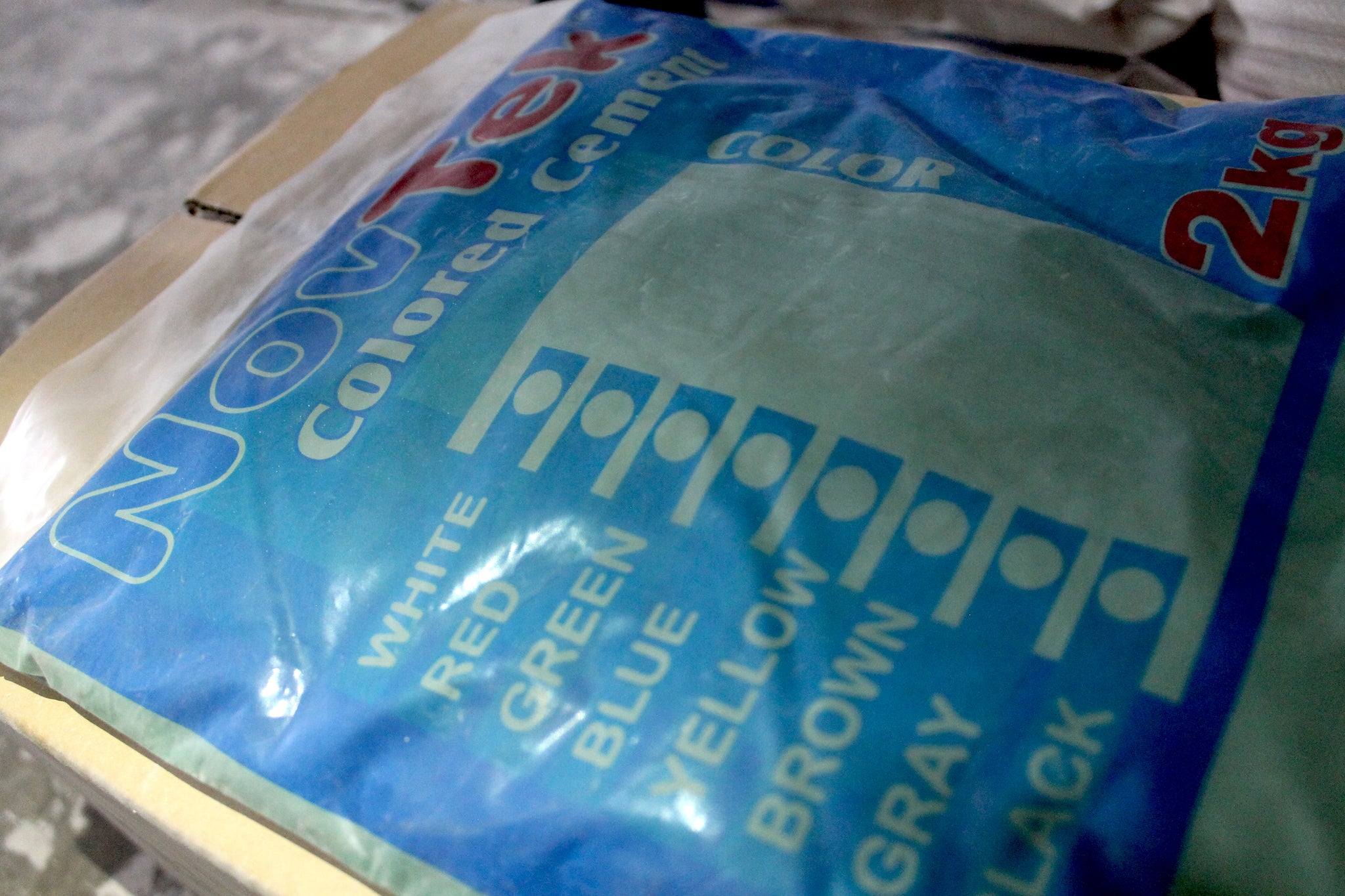 2 KG NOVTEK COLORED CEMENT GREEN – Novtek